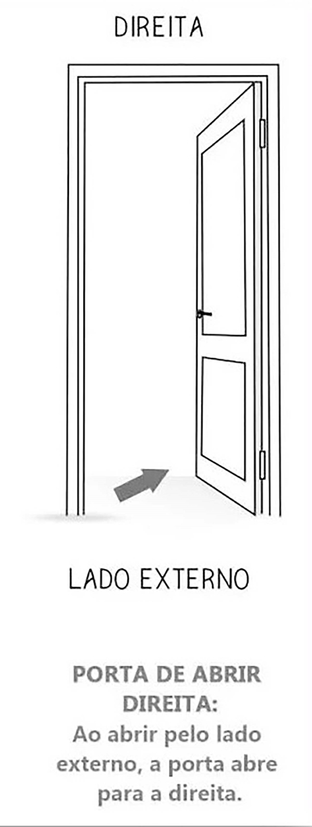 Porta Home 1F Post. Lambri 210X80 Dir 3A - Porta Home 1F Postigo Lambri ...