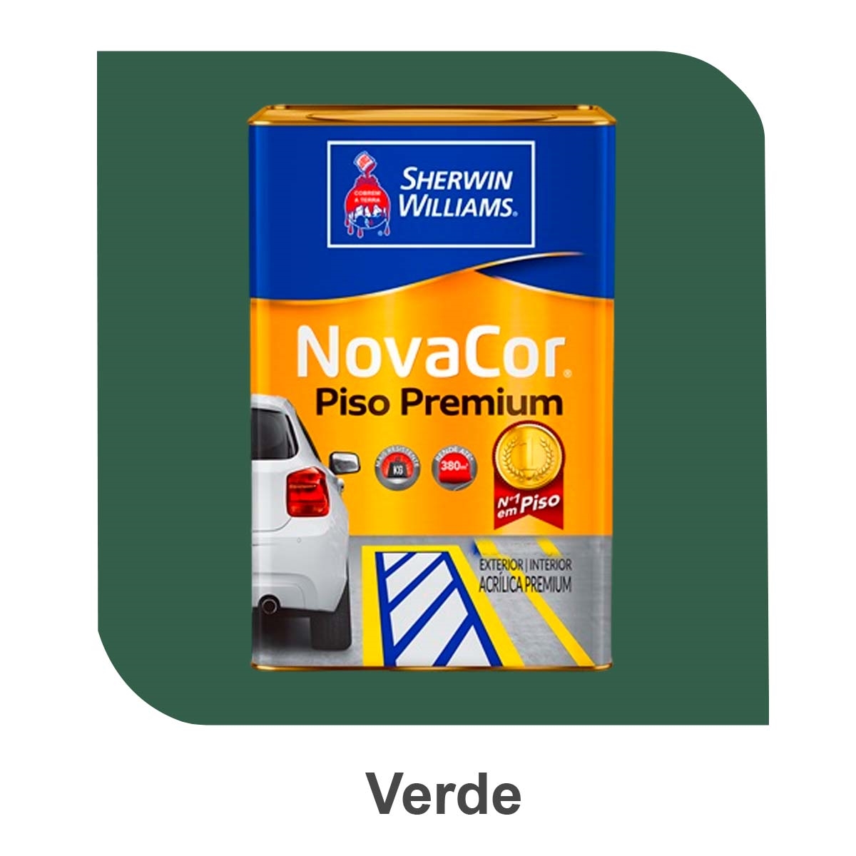 NOVACOR PISO 18L VERDE SHERWIN - NOVACOR PISO 18L VERDE SHERWIN ...