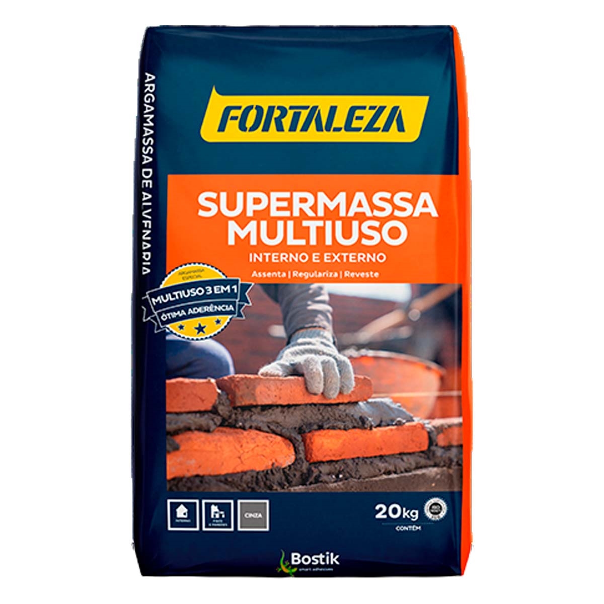 MASSA PRONTA SUPERMASSA SACO 20KG FORTALEZA - MASSA PRONTA SUPERMASSA ...