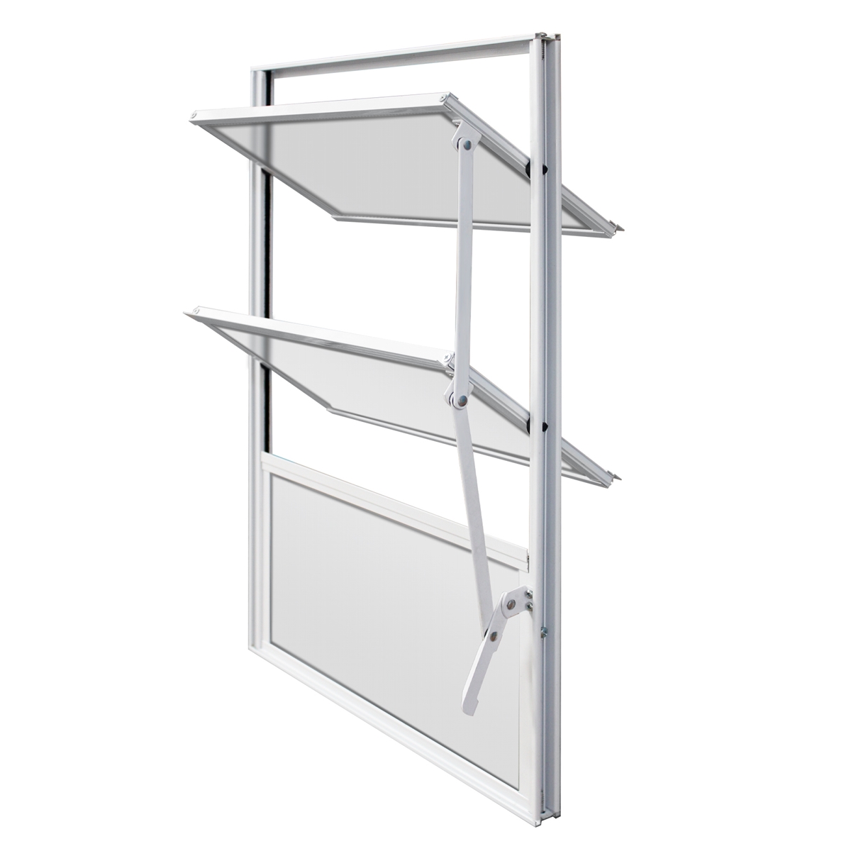 Basculante Home 3F 60X40 3A - Basculante Home Alumínio Branco 3F 60X40 ...