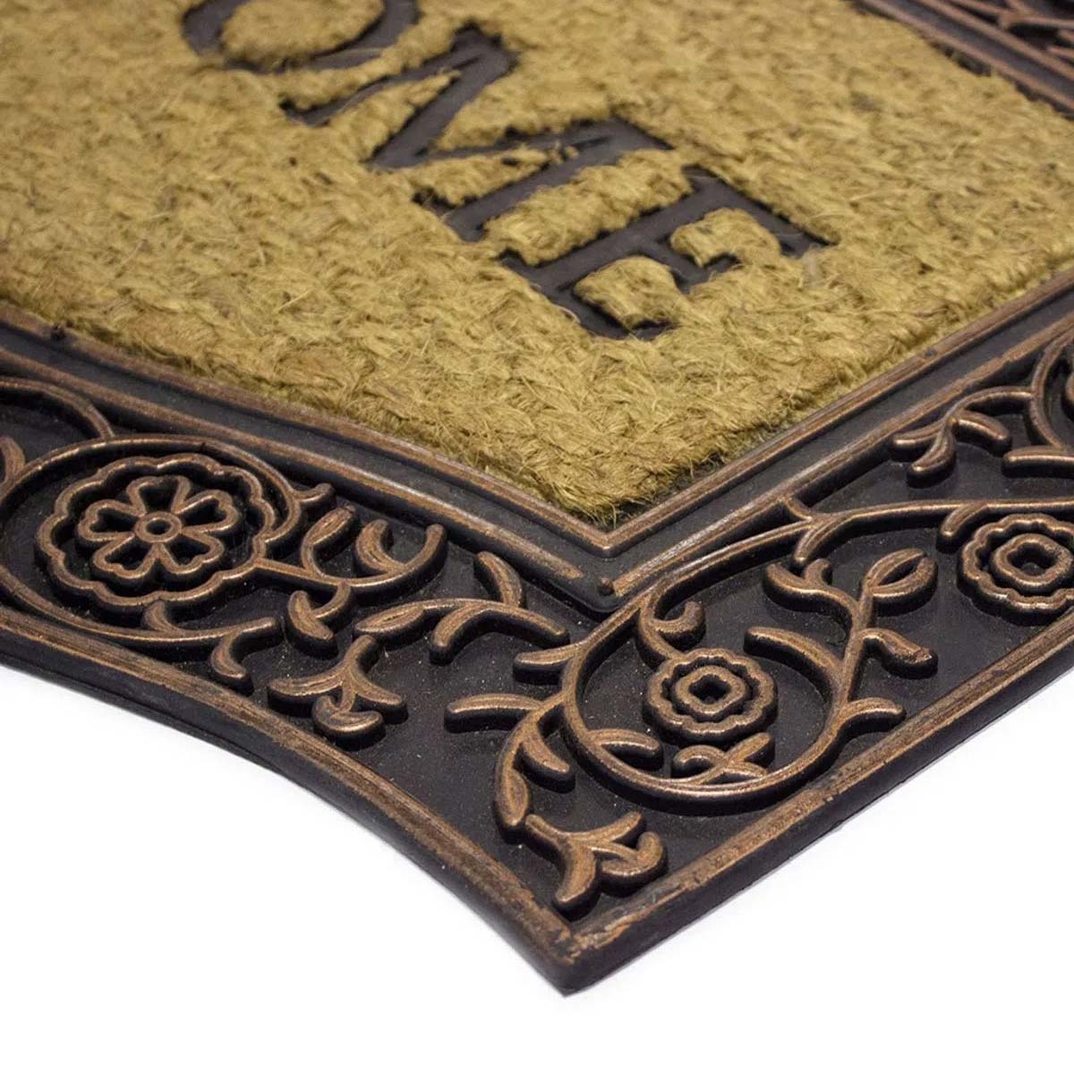 CAPACHO FIBRA DE COCO 45X75 WELCOME KAPAZI - CAPACHO FIBRA DE COCO ...