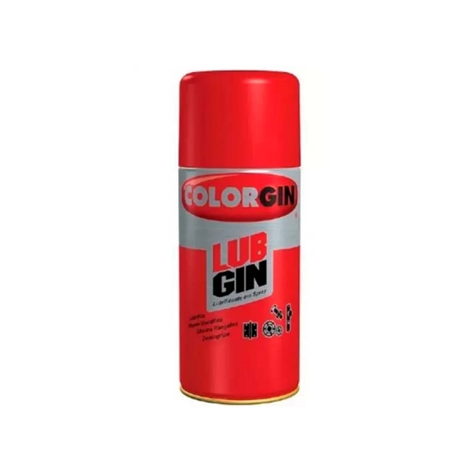 SPRAY LUBRIFICANTE LUB GIN 200ML COLORGIN - SPRAY LUBRIFICANTE LUB GIN ...