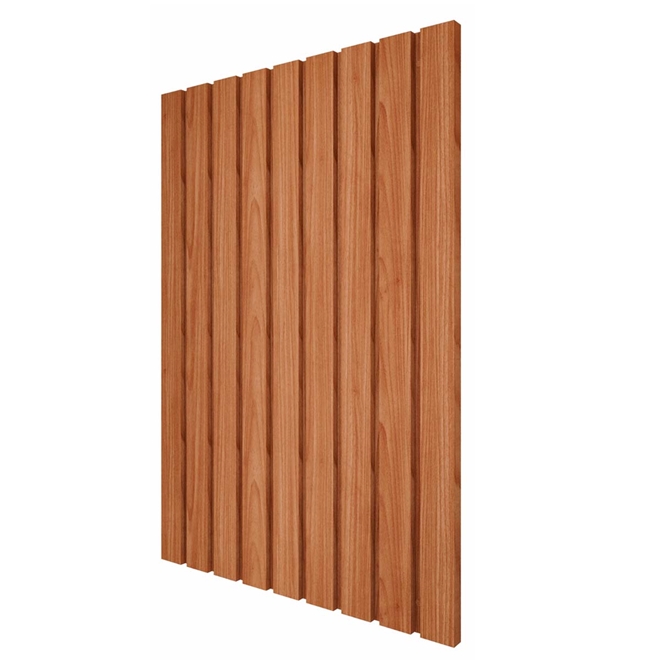 PAINEL RIPADO DE MDF 1,17X80CM FREIJO MGM - PAINEL RIPADO DE MDF 1 ...