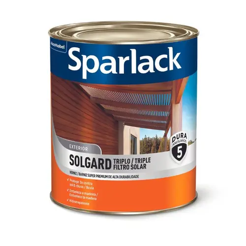 SPARLACK TRIPLO FSOLAR MOGNO BR 0,9L AKZO - Verniz Solgard Sparlack ...